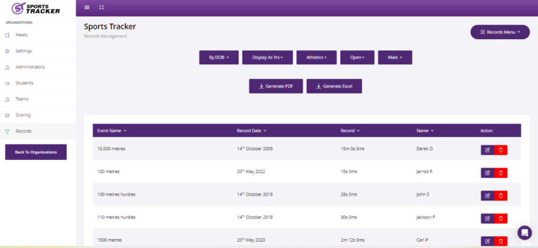 Product Tour – Sports Tracker
