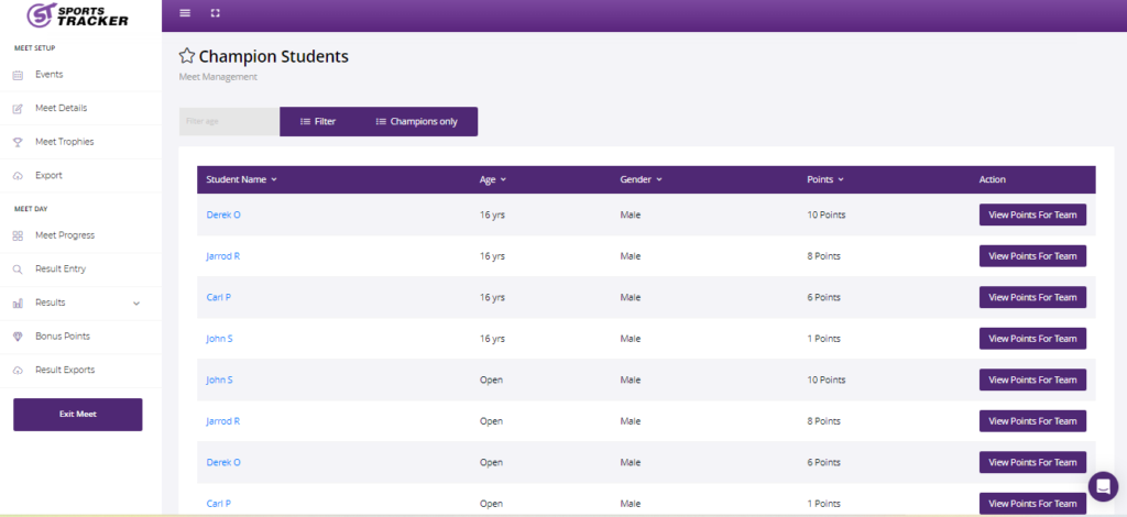 Product Tour – Sports Tracker